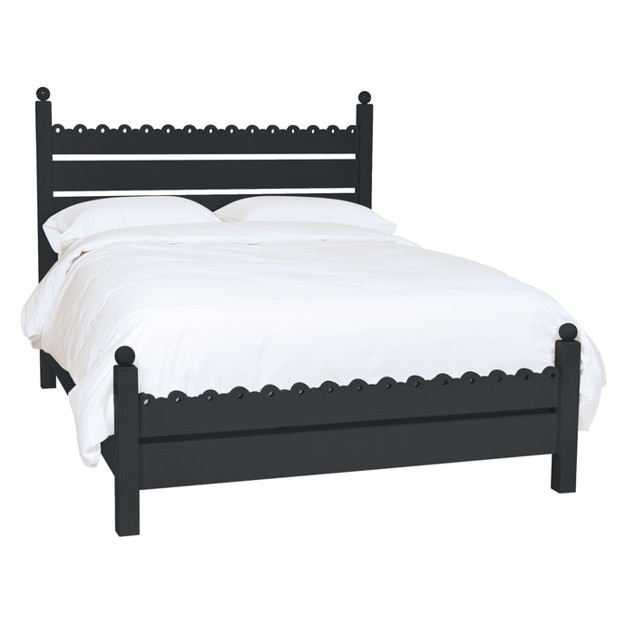Ginger King Platform Bed in Midnight